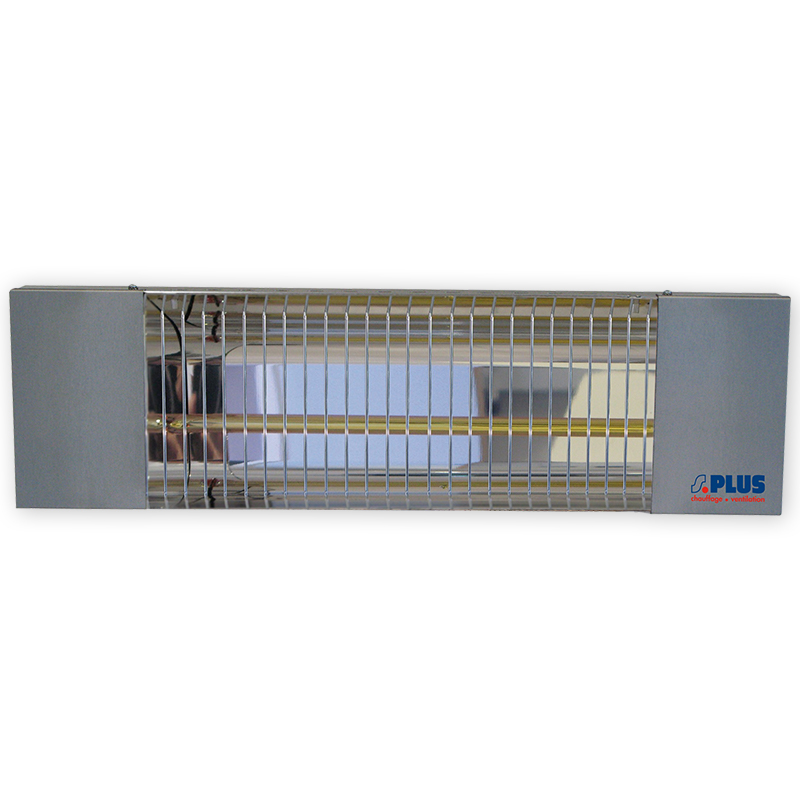 Radiant électrique halogène mural ou plafond-SPLUS-Chauffage industriel