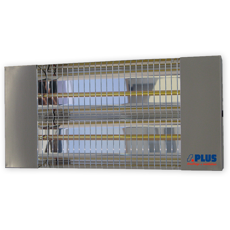 Radiant électrique halogène mural ou plafond-SPLUS-Chauffage industriel