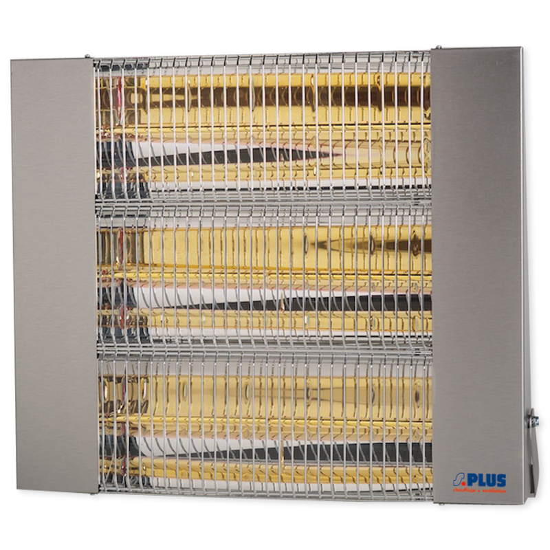 Radiant électrique halogène mural ou plafond-SPLUS-Chauffage industriel